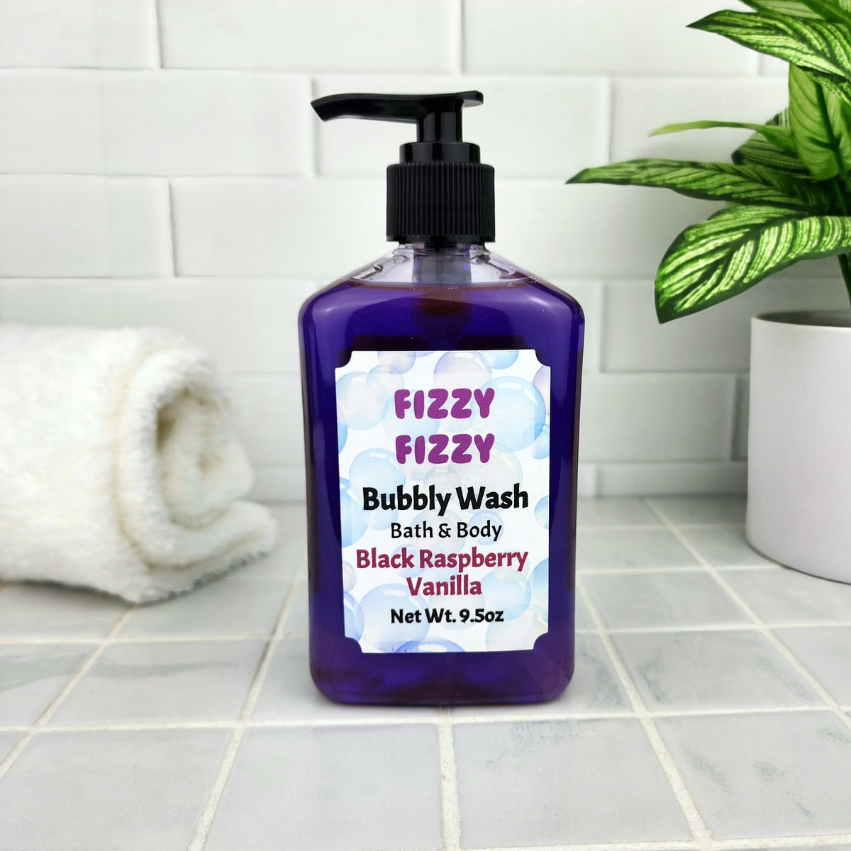 Black Raspberry Vanilla Bubbly Wash – Fizzy Fizzy